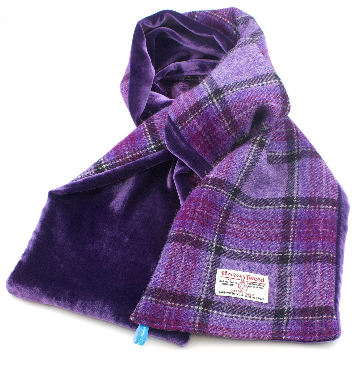 Lilac Plaid – Helen Chatterton textiles